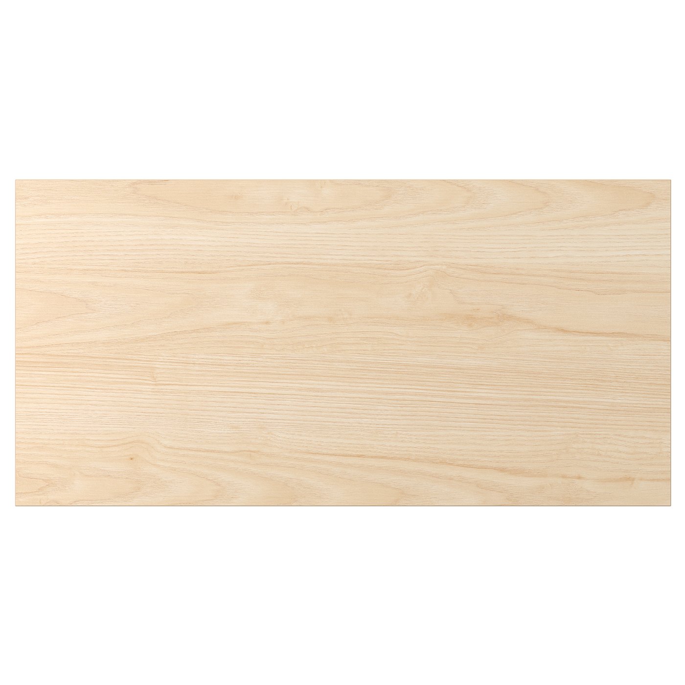 ASKERSUND depan laci, kesan kayu ash muda, 80x40 cm - IKEA Malaysia