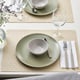 FÄRGKLAR set 10 unit alat hidang, kusam kelabu muda - IKEA Malaysia