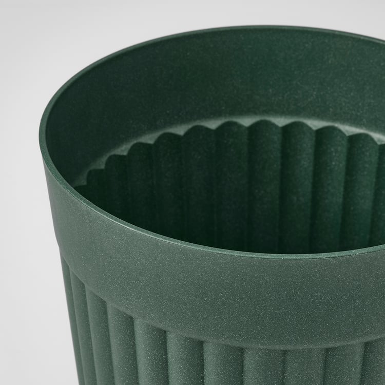 FRÄKENVÄXT pasu, dalam/luar/hijau pekat, 24 cm - IKEA Malaysia