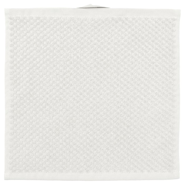 GULVIAL tuala muka, putih, 30x30 cm - IKEA Malaysia