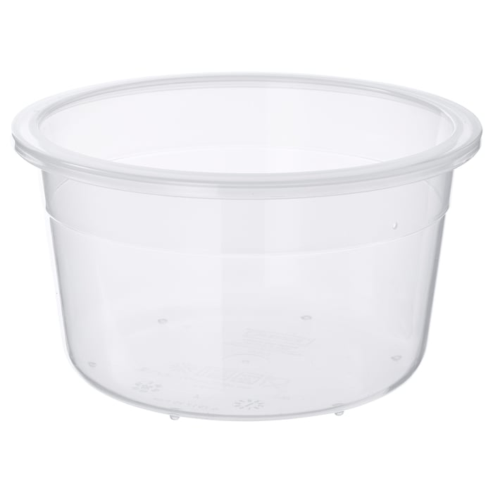 IKEA 365+ bekas makanan, bulat/plastik, 750 ml - IKEA Malaysia