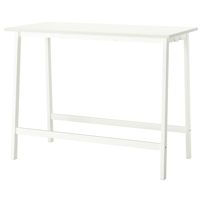 MITTZON meja persidangan, putih, 140x68x105 cm - IKEA Malaysia