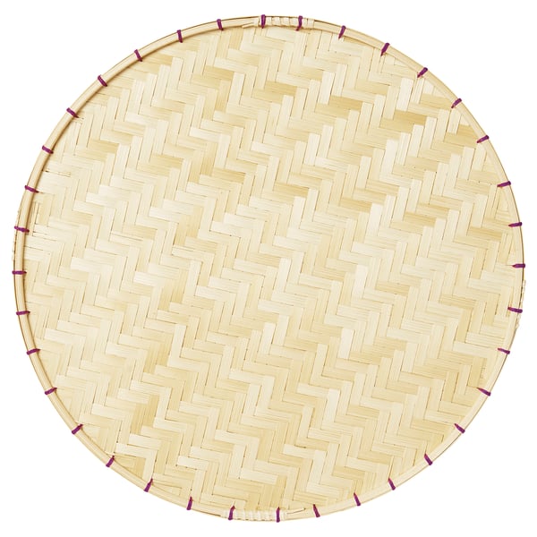 SOMMARFLOX Lapik pinggan, buluh buatan tangan - IKEA