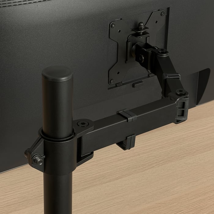 STUBBERGET pendakap untuk monitor, hitam - IKEA Malaysia