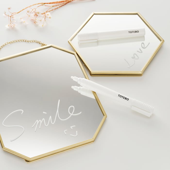 TOTEBO pen kapur papan hitam, putih - IKEA Malaysia