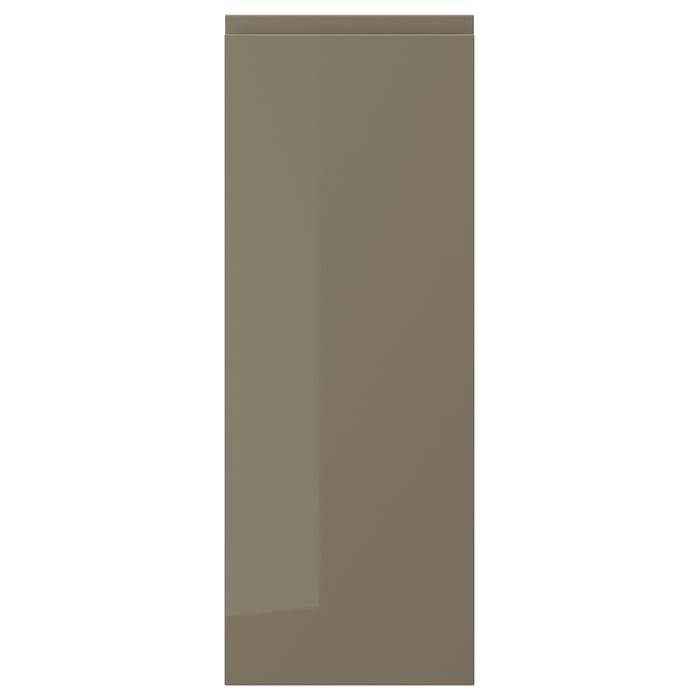 VOXTORP pintu, berkilat kelabu coklat gelap, 30x80 cm - IKEA Malaysia