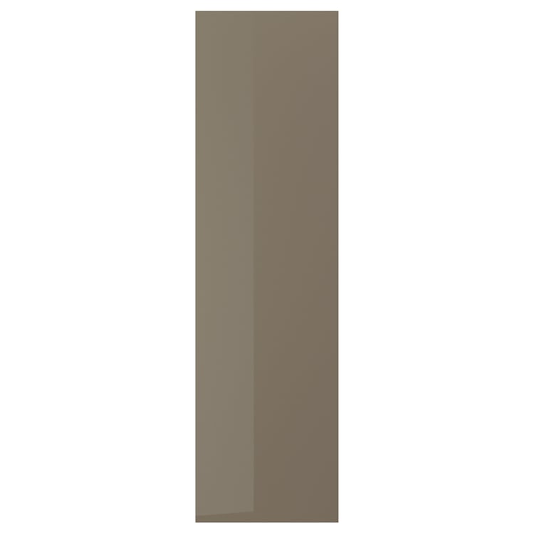 VOXTORP sarung panel, berkilat kelabu coklat gelap, 62x220 cm - IKEA ...