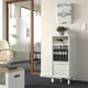 BEKANT storage unit on castors, mesh/white, 41x101 cm - IKEA