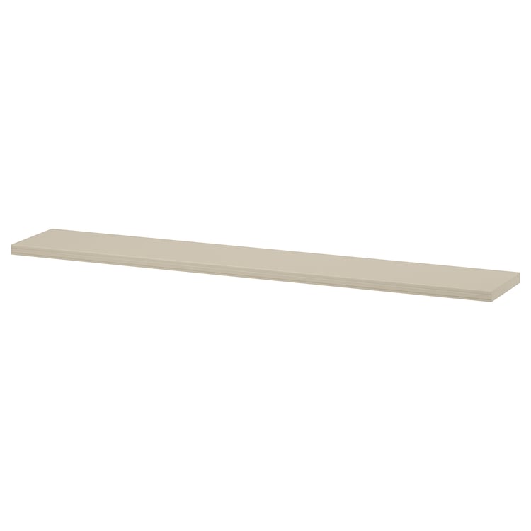 BERGSHULT shelf, grey-beige, 120x20 cm - IKEA