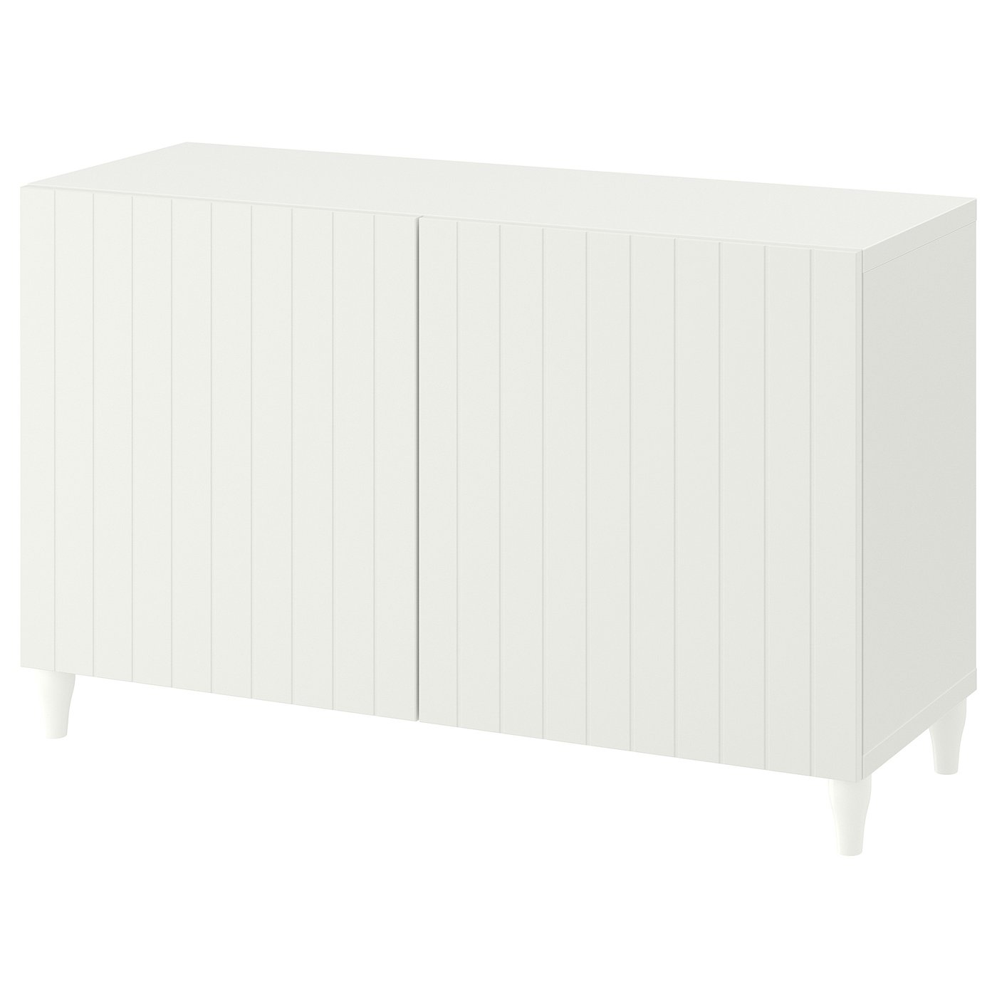 BESTÅ storage combination with doors, white/Sutterviken/Kabbarp white ...