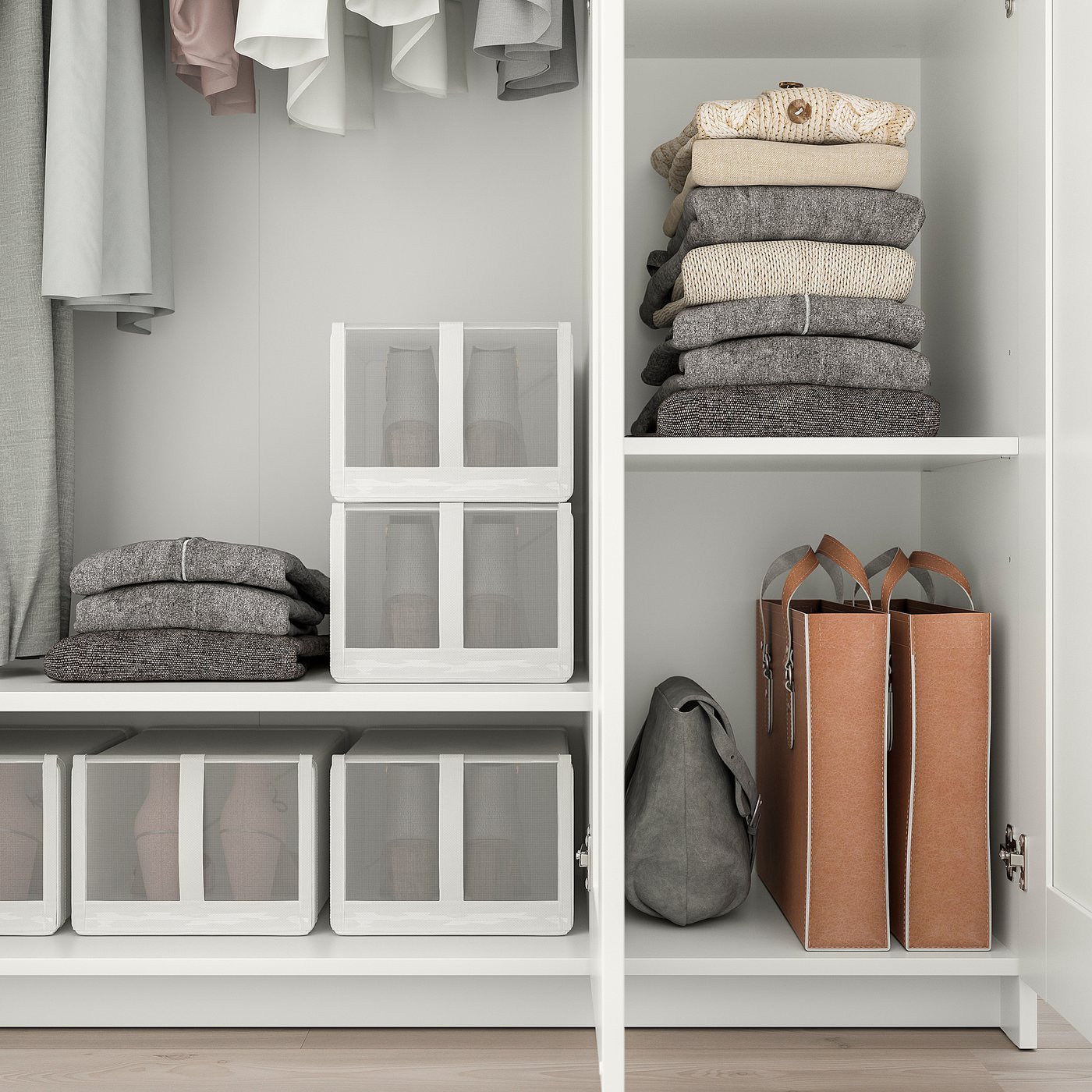 Ikea closet 3 doors store