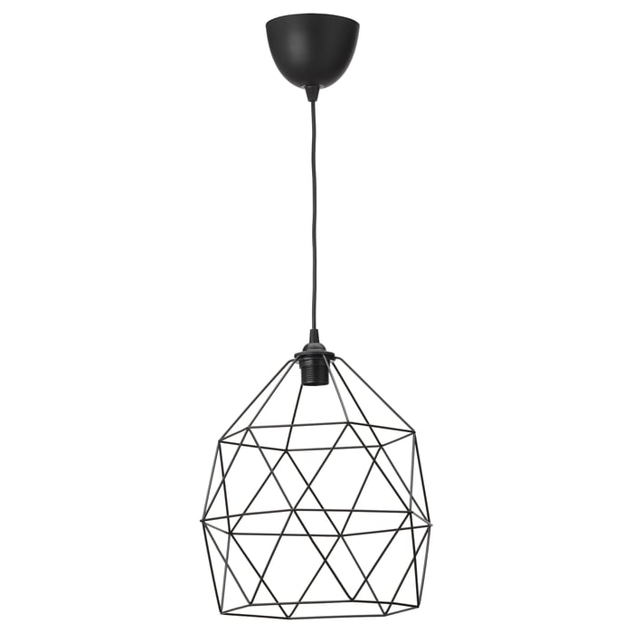 BRUNSTA / HAVSDJUP pendant lamp, black, 30 cm - IKEA