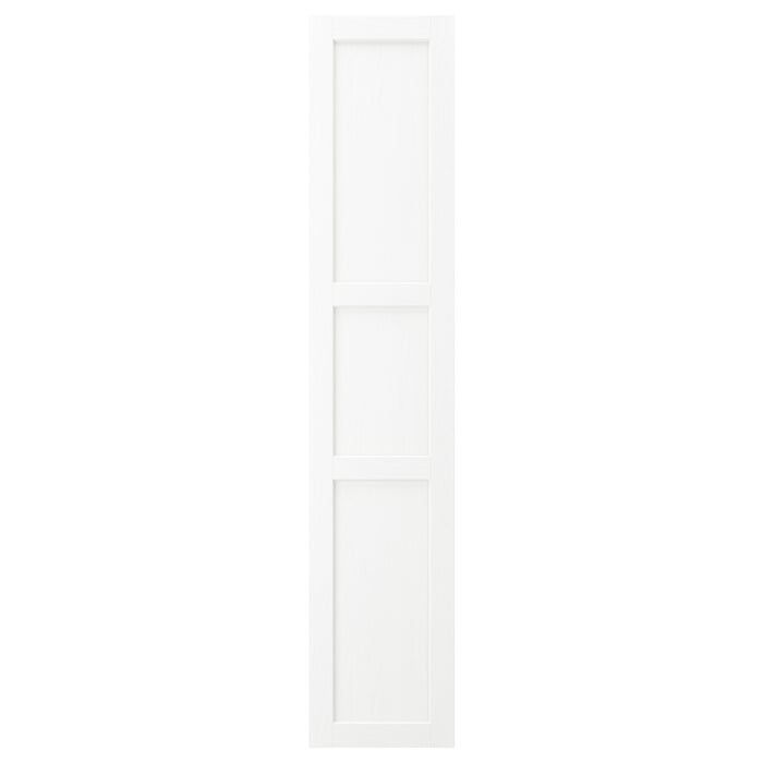 Door, ENKÖPING, white wood effect, 40x200 cm - IKEA