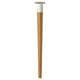 Leg cone-shaped, HILVER, bamboo, 70 cm - IKEA