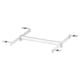 HJÄLPA clth rail+2 susp rail+2 pck fitting, adjustable/white, 30-47x40 ...