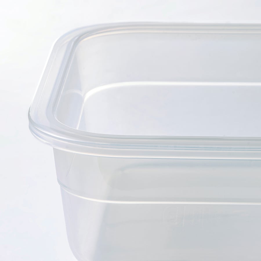 IKEA 365+ food container, square/plastic, 750 ml - IKEA