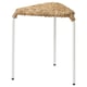 JUTEBODA stool, natural/white - IKEA