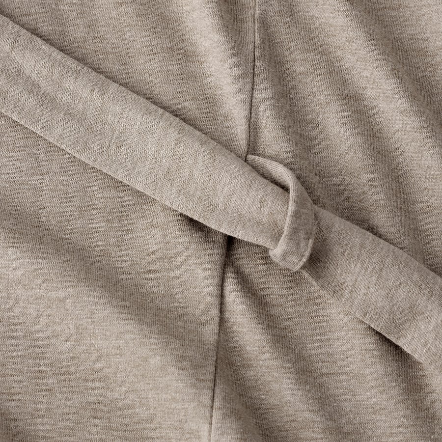 KÄRRFIBBLA bath robe, beige, S/M - IKEA