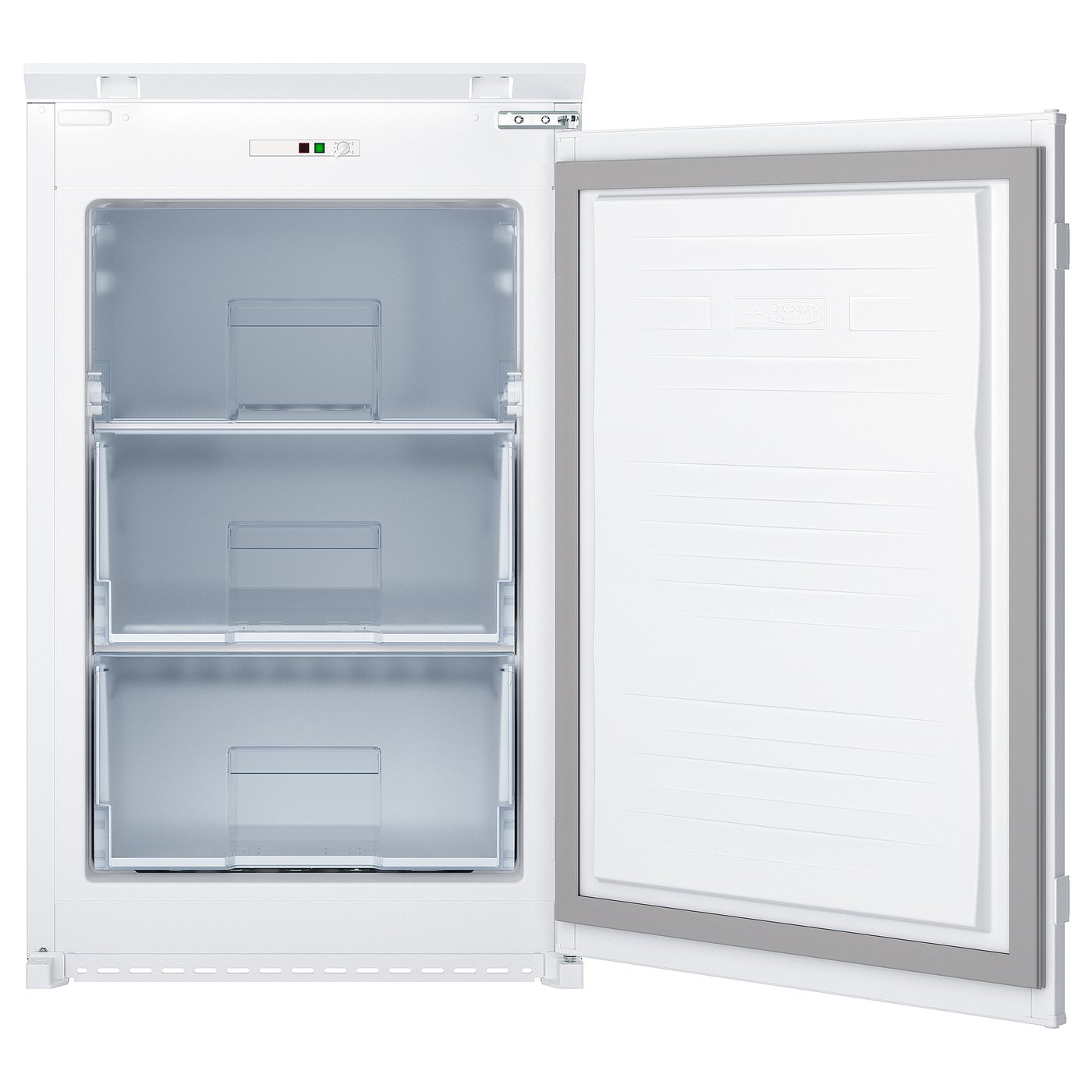 LAGAN freezer, integrated, 85 l - IKEA