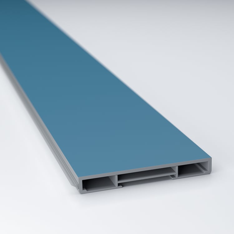 LERHYTTAN decorative plinth, blue, 220 cm - IKEA