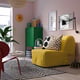 LYCKSELE MURBO chair-bed, Vansbro yellow - IKEA