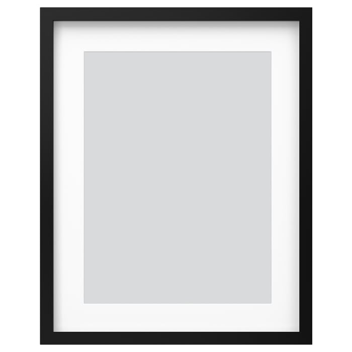 RÖDALM frame, black, 40x50 cm - IKEA