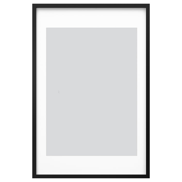 RÖDALM frame, black, 61x91 cm - IKEA