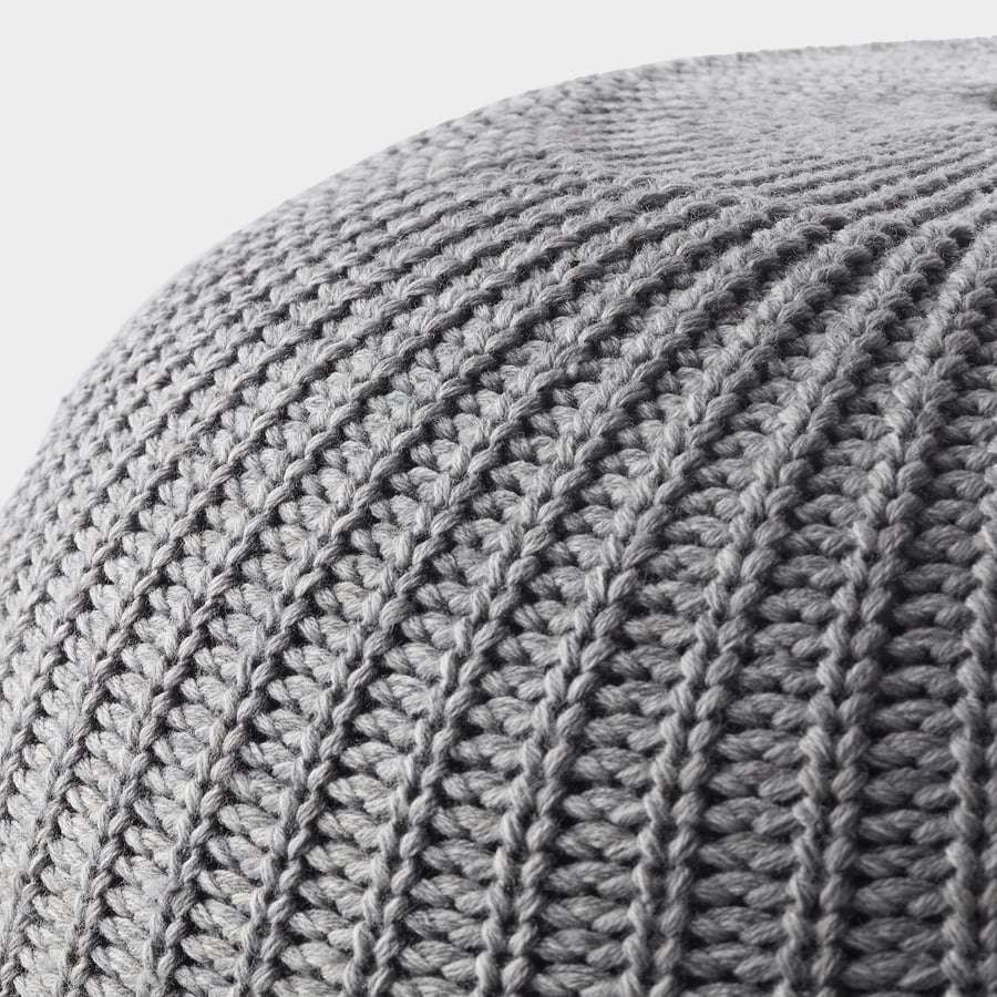 Pouffe, SANDARED, grey, 56 cm - IKEA