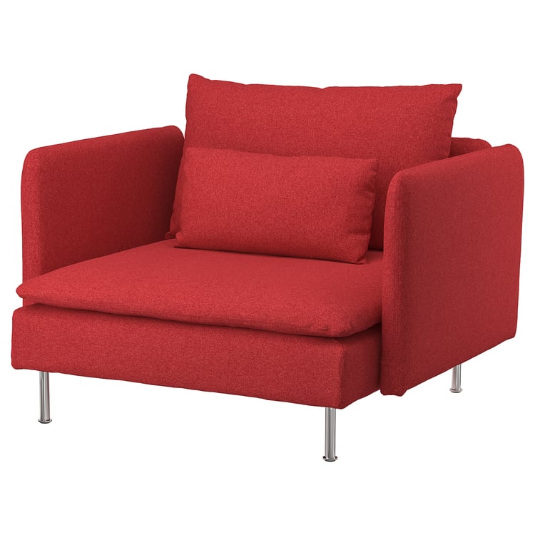 SÖDERHAMN armchair, Tonerud red - IKEA