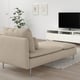 SÖDERHAMN chaise longue, Hillared beige - IKEA
