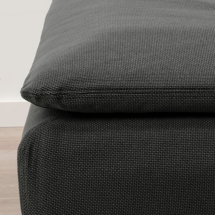 SÖDERHAMN footstool, Fridtuna dark grey - IKEA