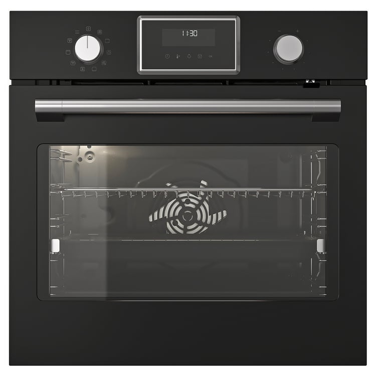STENABY true fan oven, added steam function bake function/black IKEA ...