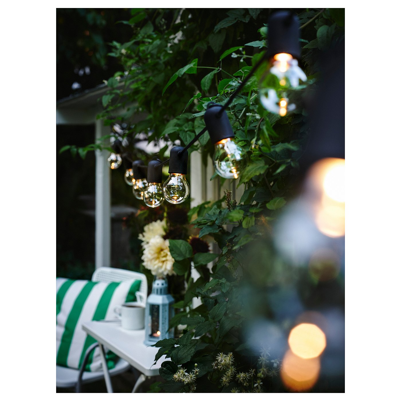 Black outdoor light chains. Buy Online & In-store! - IKEA