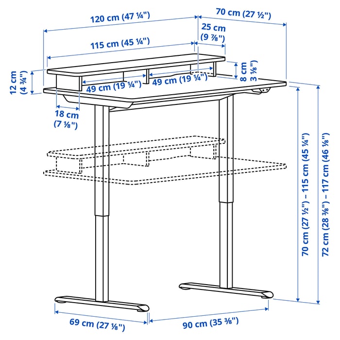 TRAVSPORT / MILLBERGET desk and chair - IKEA