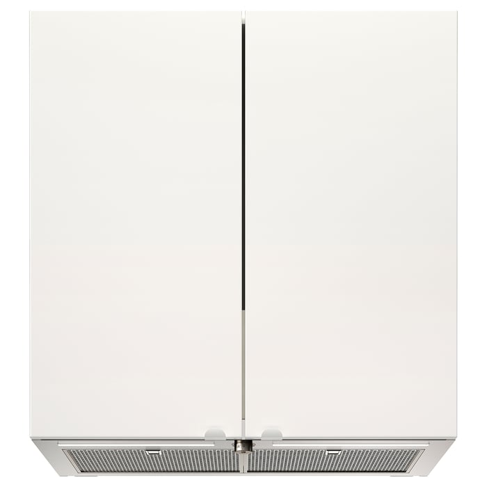 Built-in extractor hood, UNDERVERK, stainless steel, 80 cm - IKEA