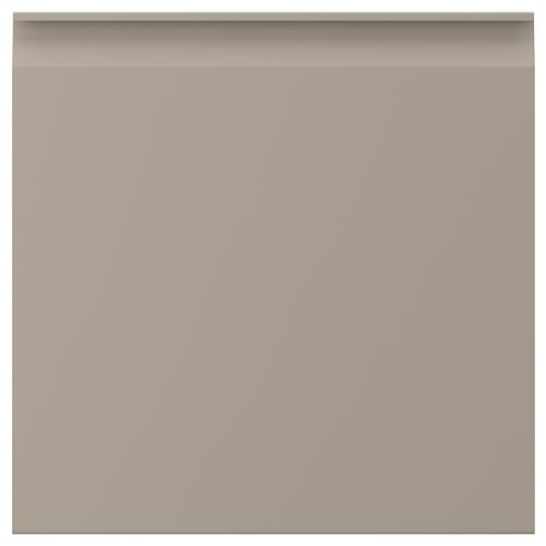 UPPLÖV door, matt dark beige, 40x40 cm - IKEA
