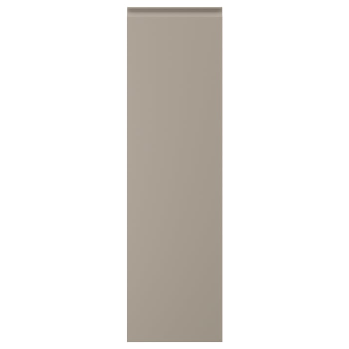 UPPLÖV door, matt dark beige, 40x140 cm - IKEA