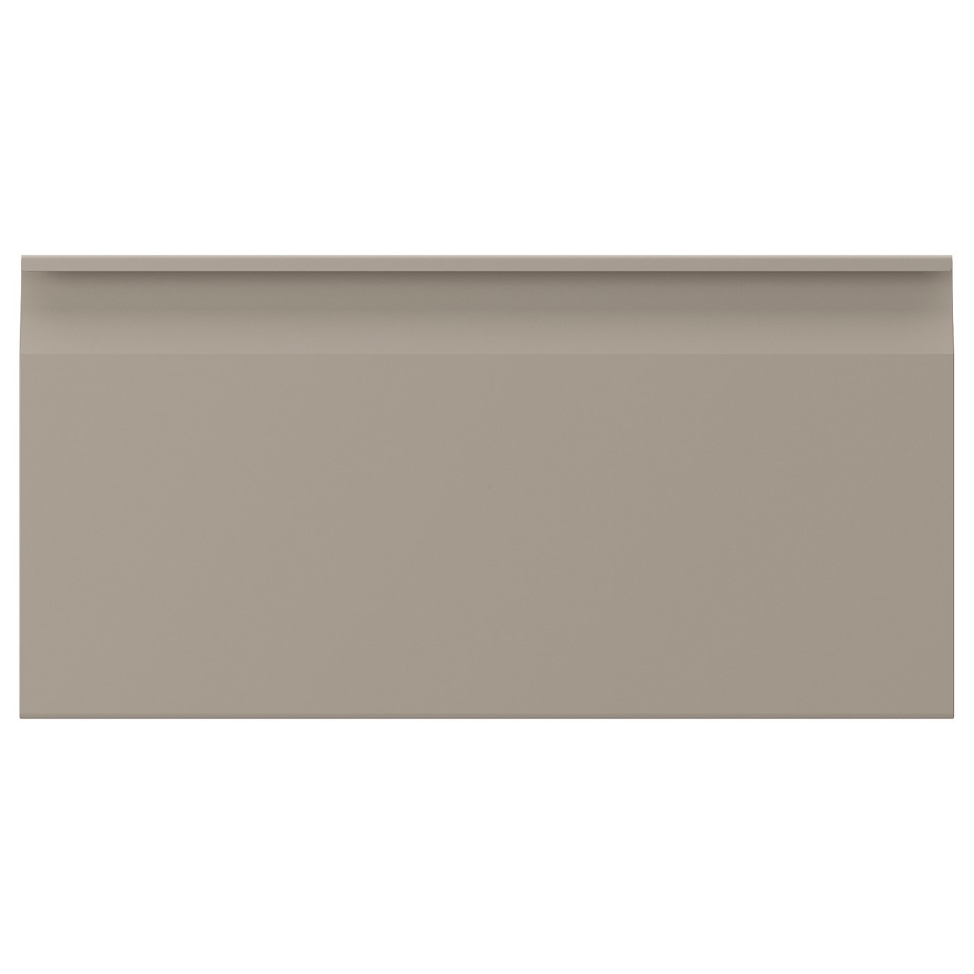 UPPLÖV drawer front, matt dark beige, 40x20 cm - IKEA