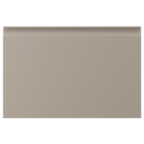 UPPLÖV drawer front, matt dark beige, 60x40 cm - IKEA