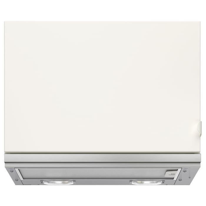 Built-in extractor hood, UTDRAG, stainless steel, 60 cm - IKEA