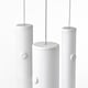 VARMBLIXT LED pendant lamp, white frosted glass, 46 cm - IKEA