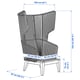 Wing chair, VINGSÖN, in/outdoor - IKEA