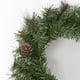 VINTERFINT artificial wreath, in/outdoor pine cone, 45 cm - IKEA