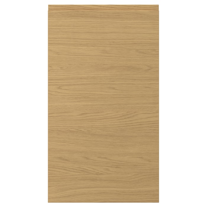 VOXTORP front for dishwasher, oak effect, 45x80 cm - IKEA