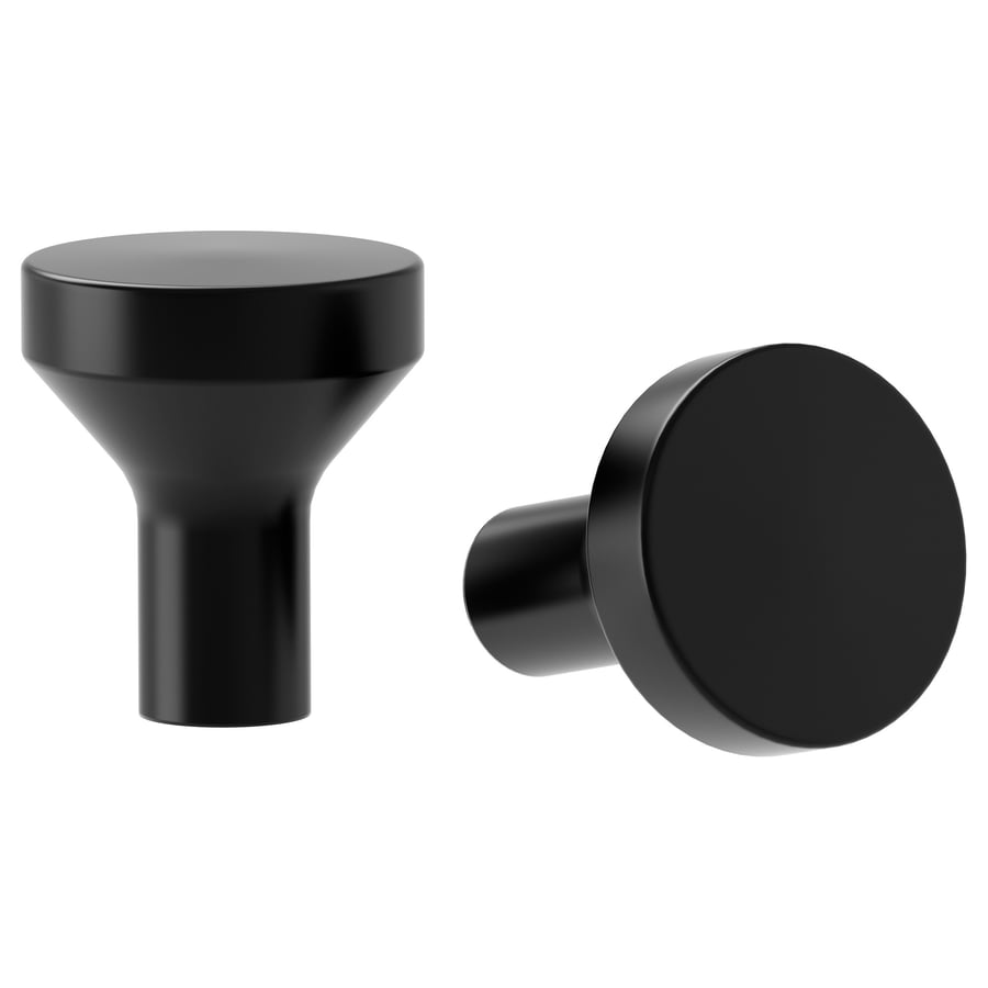 Knop, BAGGANÄS, zwart, 21 mm - IKEA