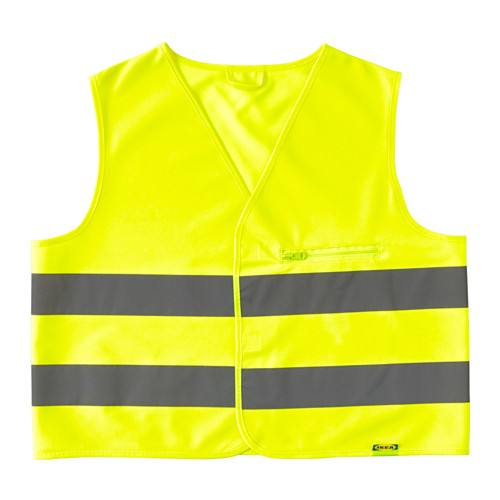 BESKYDDA Reflecterend hesje - -, geel - IKEA