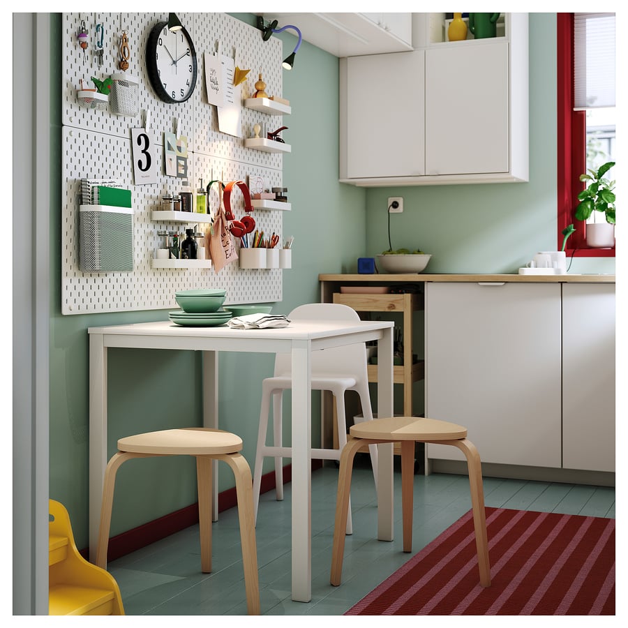 EKBACKEN maatwerkblad, triplexeffect/laminaat, 63.6-125x2.8 cm - IKEA