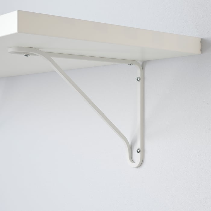 FÖRLÄGGARE plankdrager, wit, 18x25 cm - IKEA