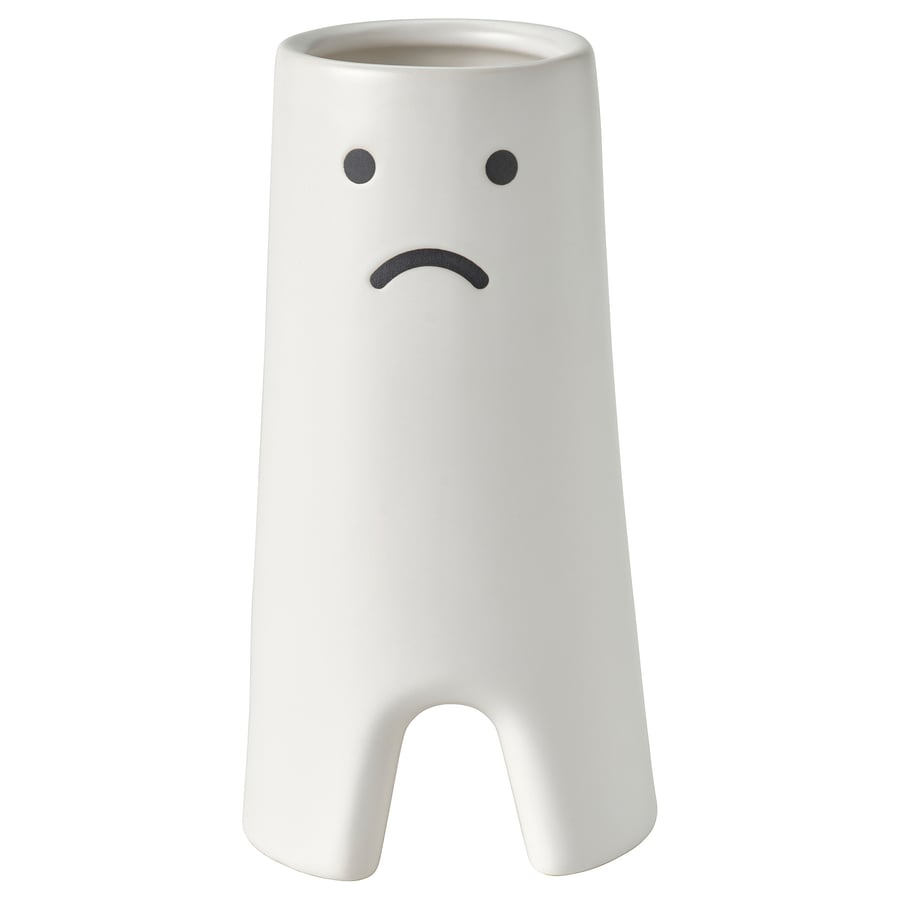 FRÖVÄXT vaas, wit, 20 cm - IKEA