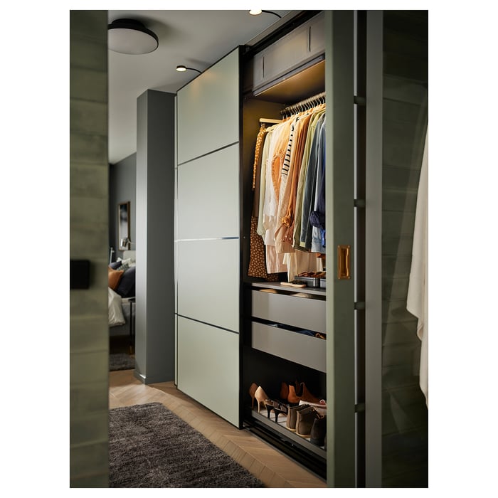 KÖLVATTEN Led-lamp met sensor, wit/op batterijen, 70 cm - IKEA